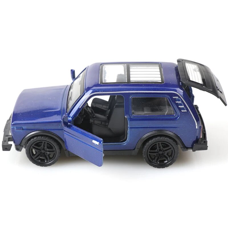 Металлическая модель Lada Niva 1/36, синий