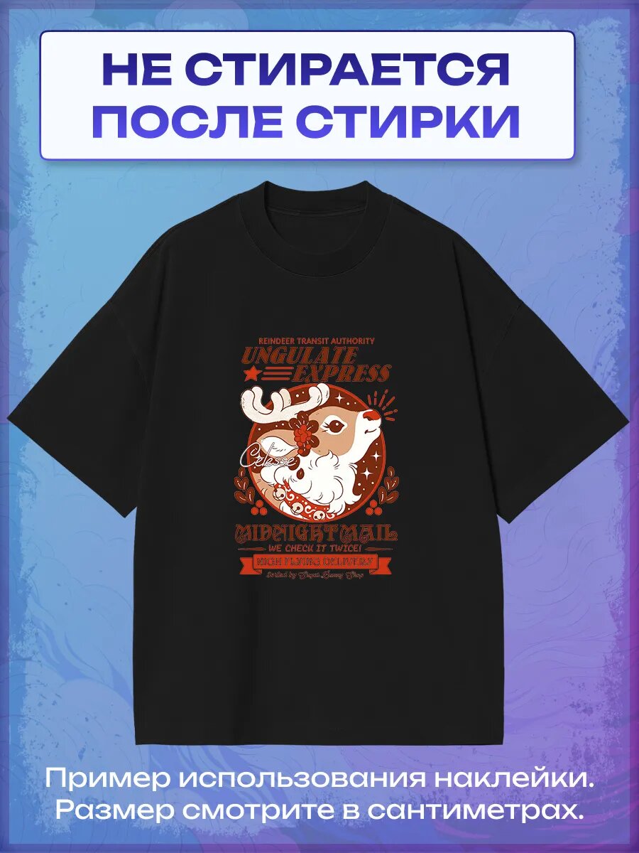 Термонаклейка midnight mail — фото 1