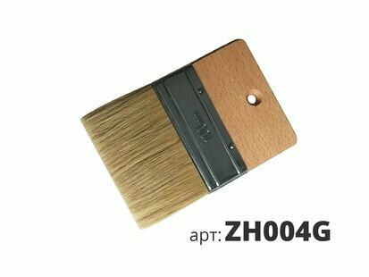 Инструмент для Нанесения Stmdecor Премиум ZH004G 100мм с Натуральной Щетиной для Создания Эффектов.