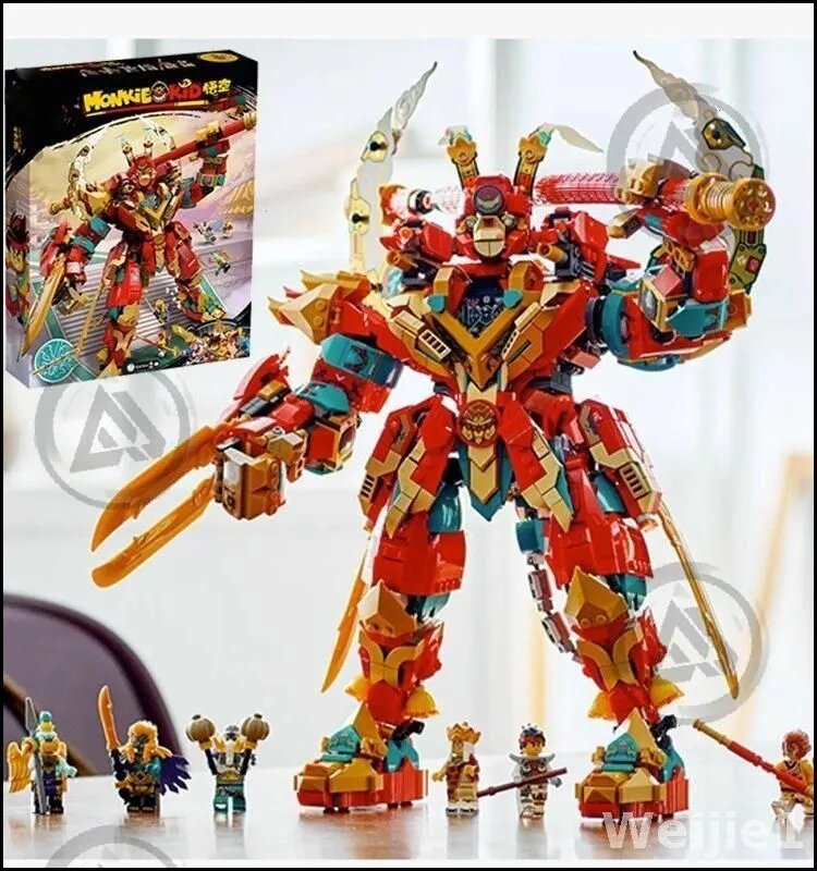 Эксклюзивный ультрамех Monkey King, совместимый с серией Monkie Kid 80045