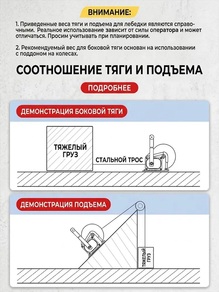Лебёдка — фото 1