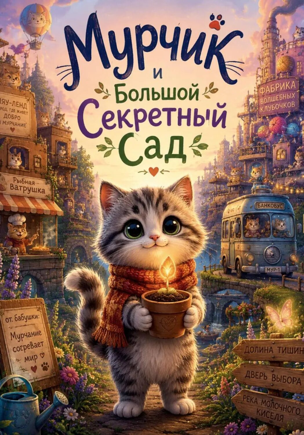Котик и Большой Секретный Сад [Цифровая книга]