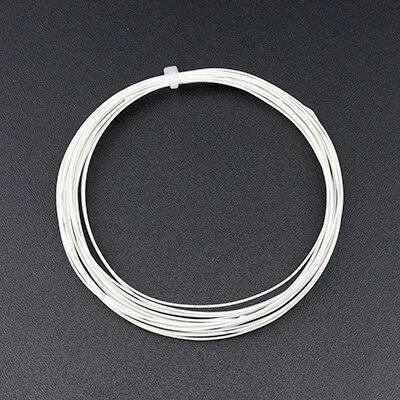 Медный одножильный кабель 10/50 м 38-24 AWG 28AWG, Белый, WHITE, 10m x 1pcs
