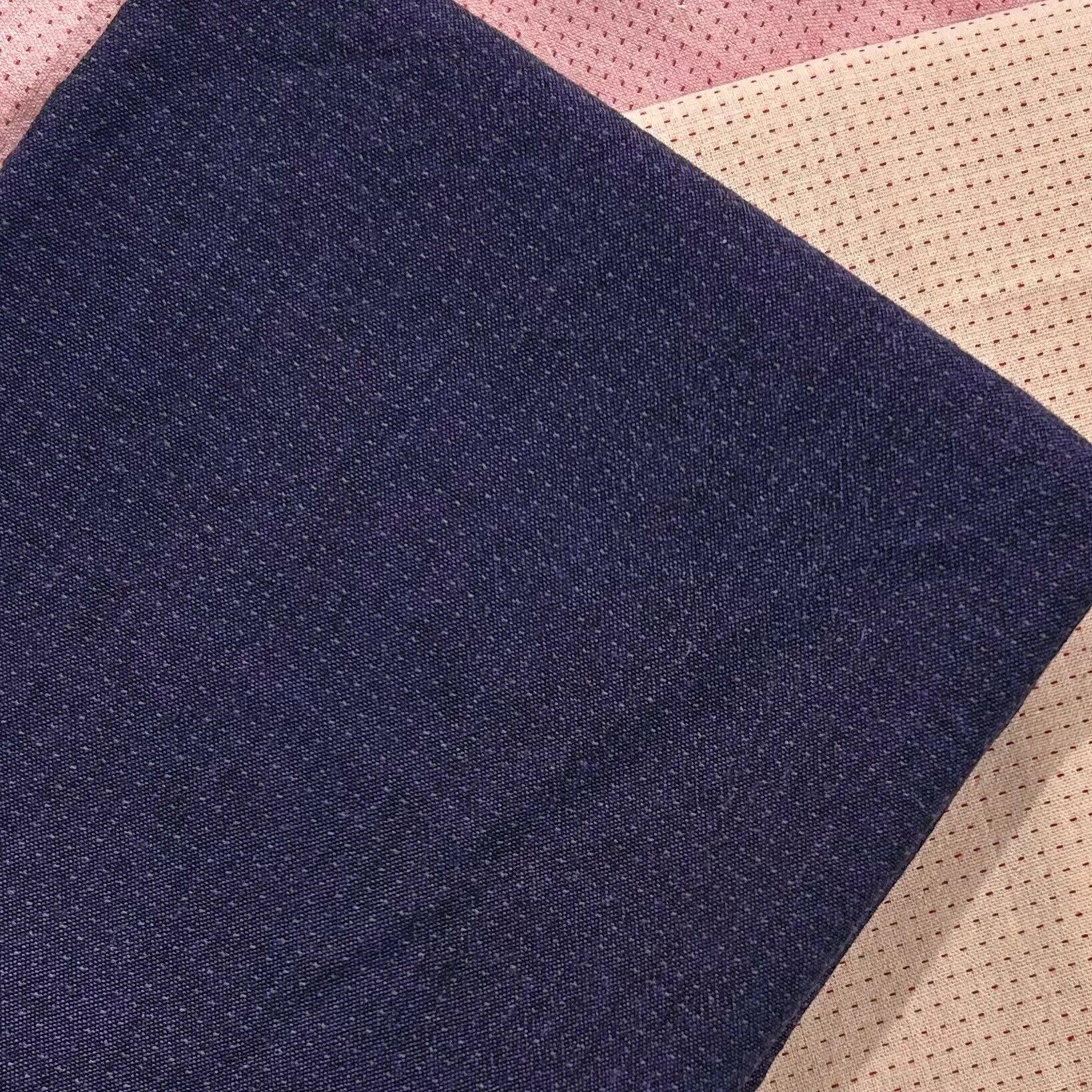 Фиолетовая хлопковая ткань 50x140 см