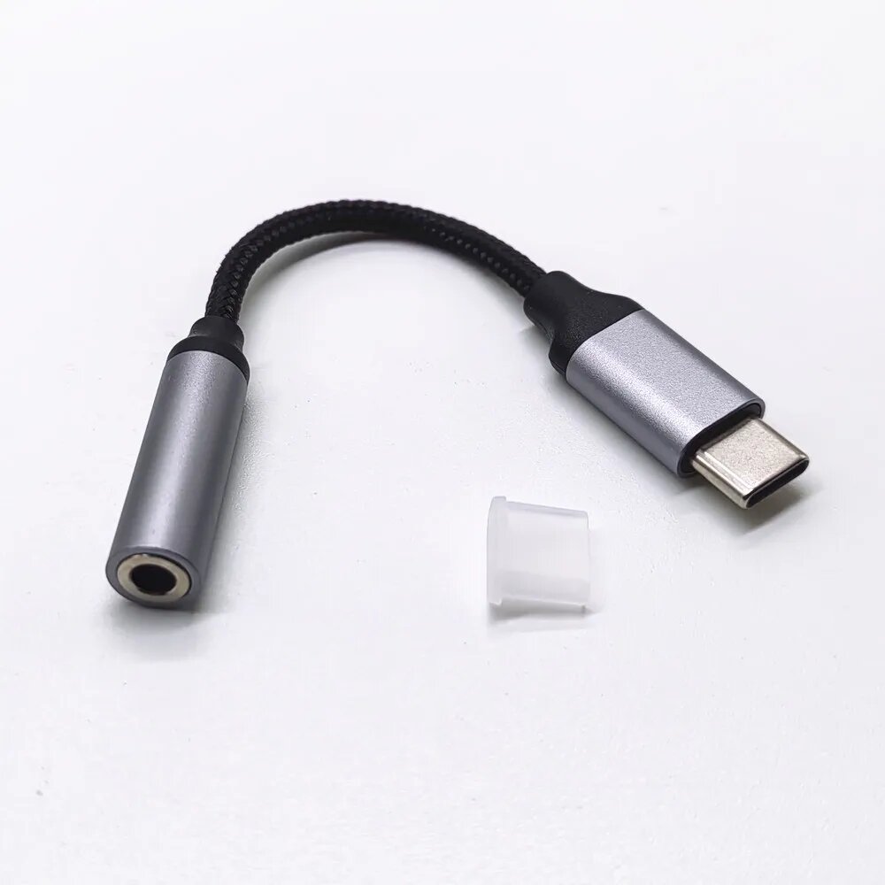 HIFI ЦАП Усилитель для наушников USB типа C до разъема для наушников 3,5 мм Аудиоадаптер Цифровой декодер AUX Конвертер для SAMSUNG XIAOMI