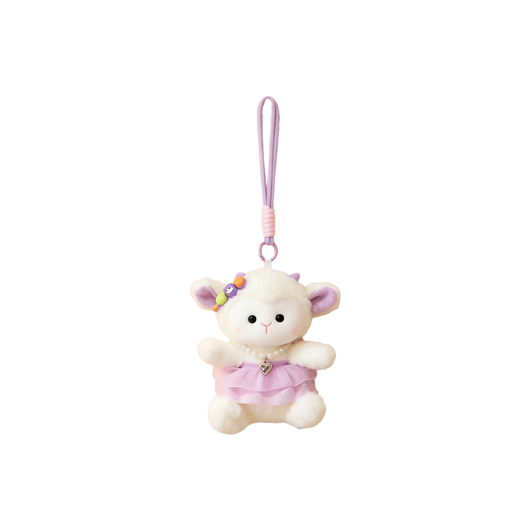 OU DI PIG Baa Sheep Ароматерапия Плюшевые брелки 15 см Длина тела 15CM