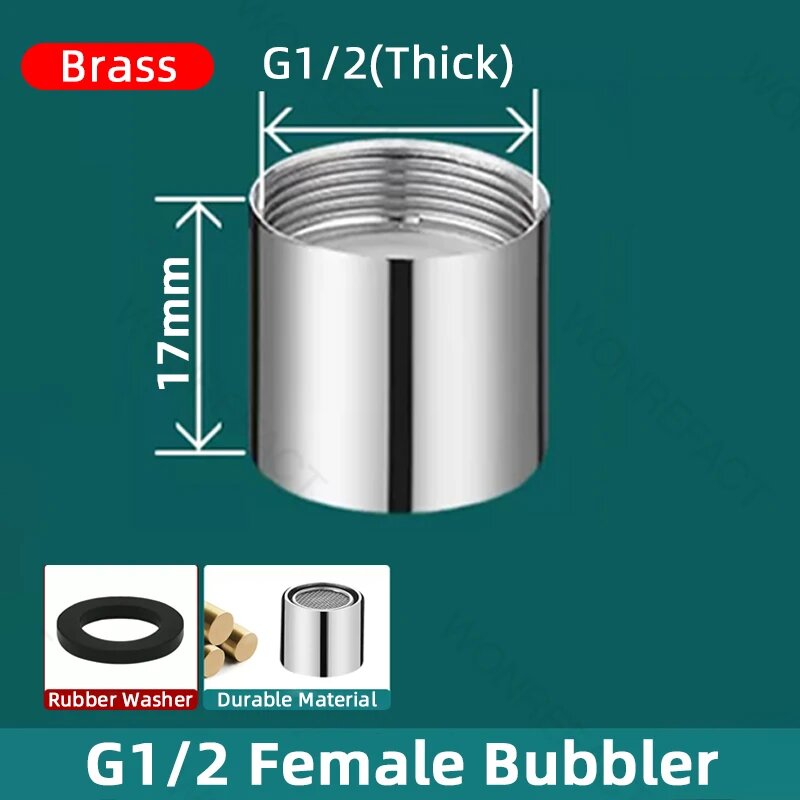 Латунный аэратор для крана G1/2 Female, Group D