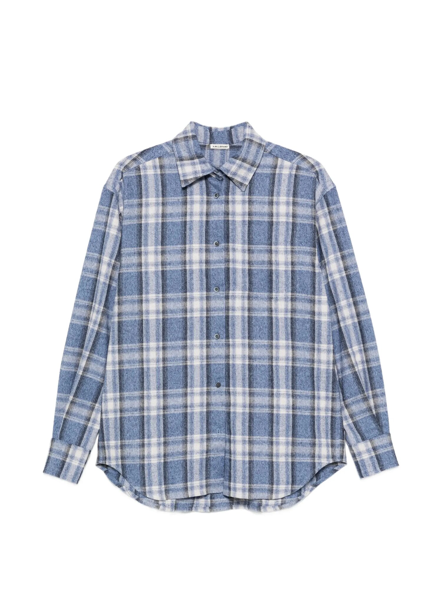 Рубашка Check-pattern button-down shirt