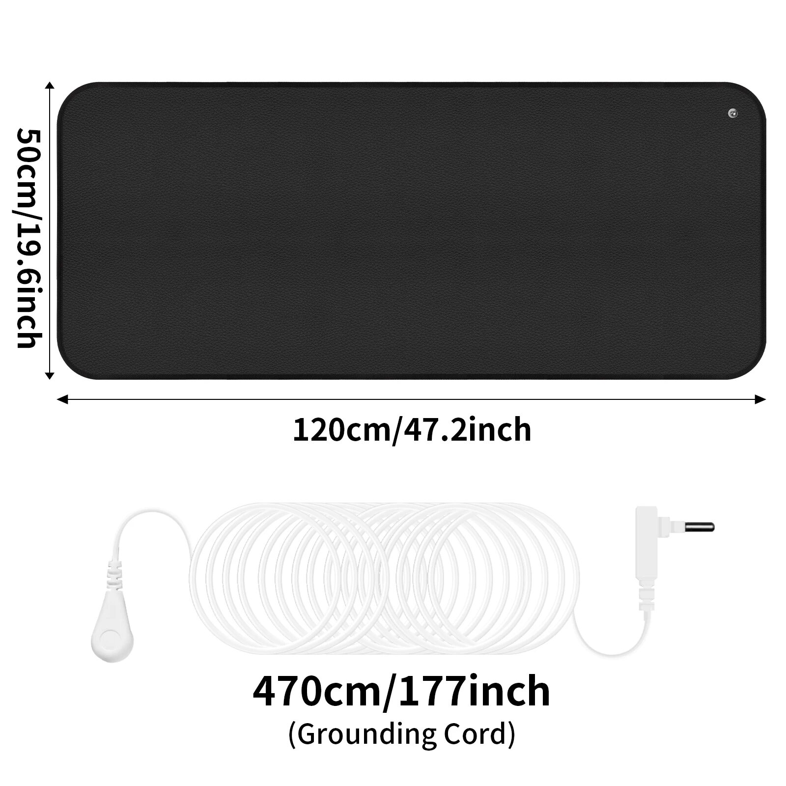 Заземляющий коврик для сна 50x120CM, EU Plug