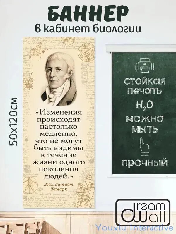 Плакат, 120х50 см