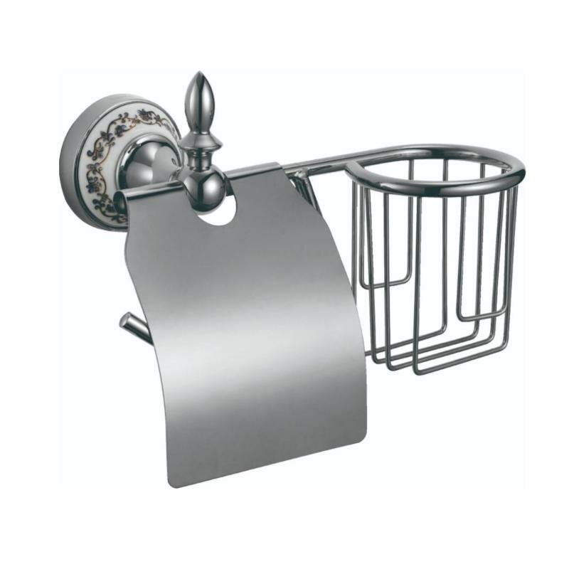 Savol Держатель для туалетной бумаги и освежителя Savol S-L06851A, хром