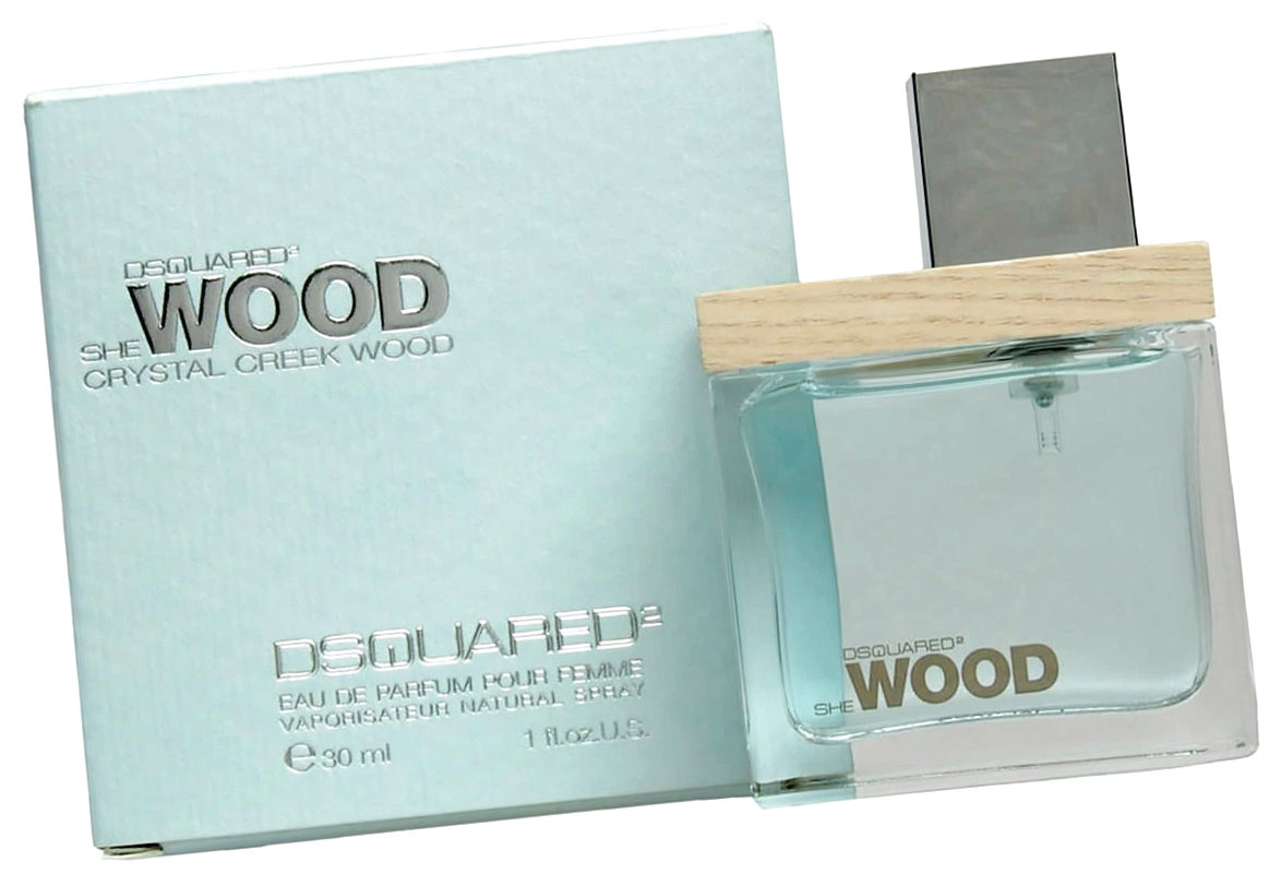 Парфюмерная вода She Wood Crystal Creek Wood Dsquared 2 30 мл / Ши Вуд Кристал Крик Вуд