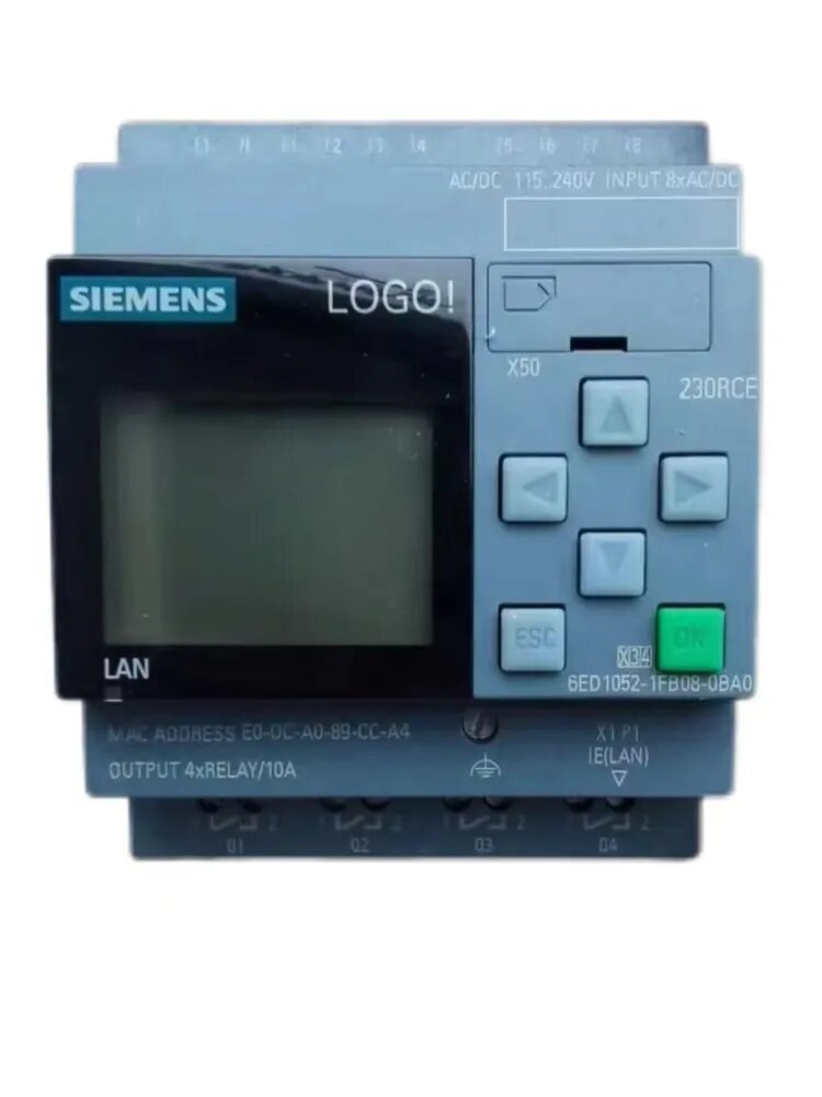 Логический модуль Siemens LOGO! 230RCE 6ED1052-1FB08-0BA2