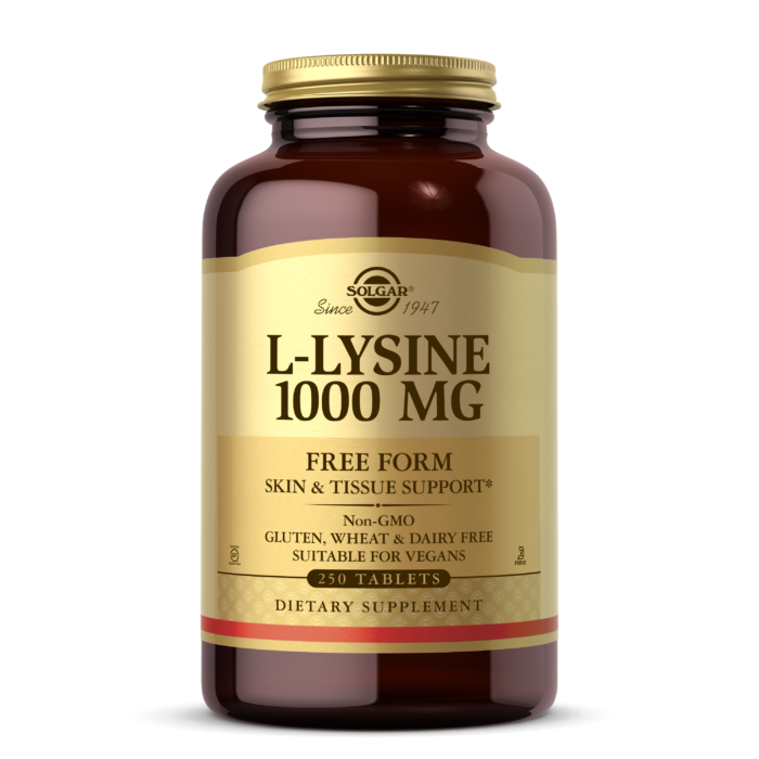 Solgar L-Lysine 1000 mg Tablets, 250 таб.