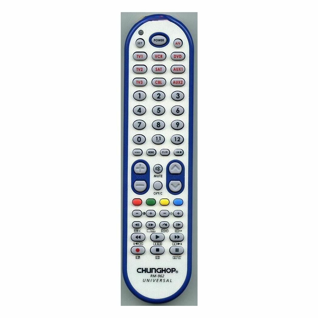 Пульт Chunghop RM-962 9в1, обуч) ( универсальный