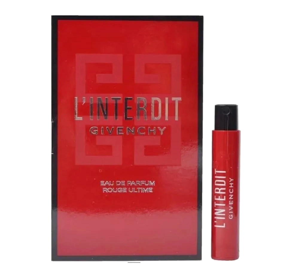 Живанши Интердит Руж Ультиме духи для женщин 1 мл миниатюра - Givenchy L Interdit Rouge Ultime