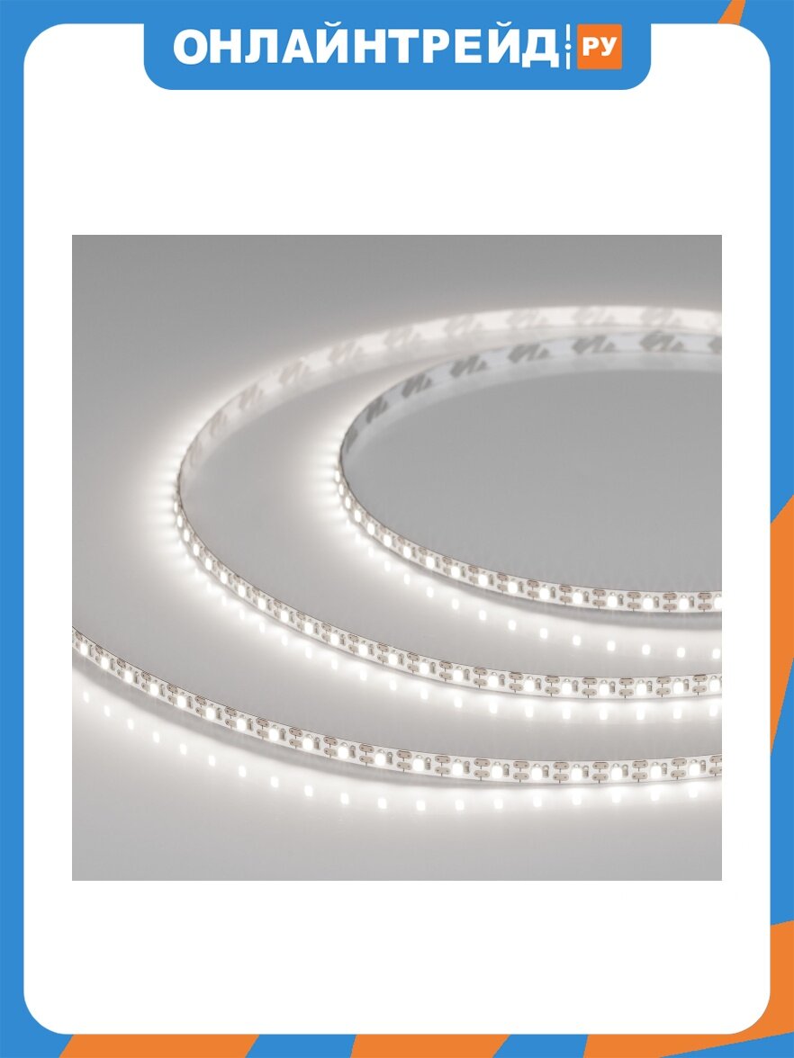 Светодиодная лента Arlight FC-M160-4mm 24V Day5000-CX1 10 W/m, IP20, 5m резка 1 светодиод (Упаковка 5 метров)