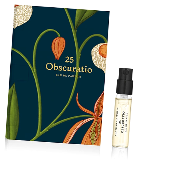 Сэмпл парфюмерной воды L Artisan Parfumeur La Botanique 25 Obscuratio 1.5 мл, для женщин и мужчин
