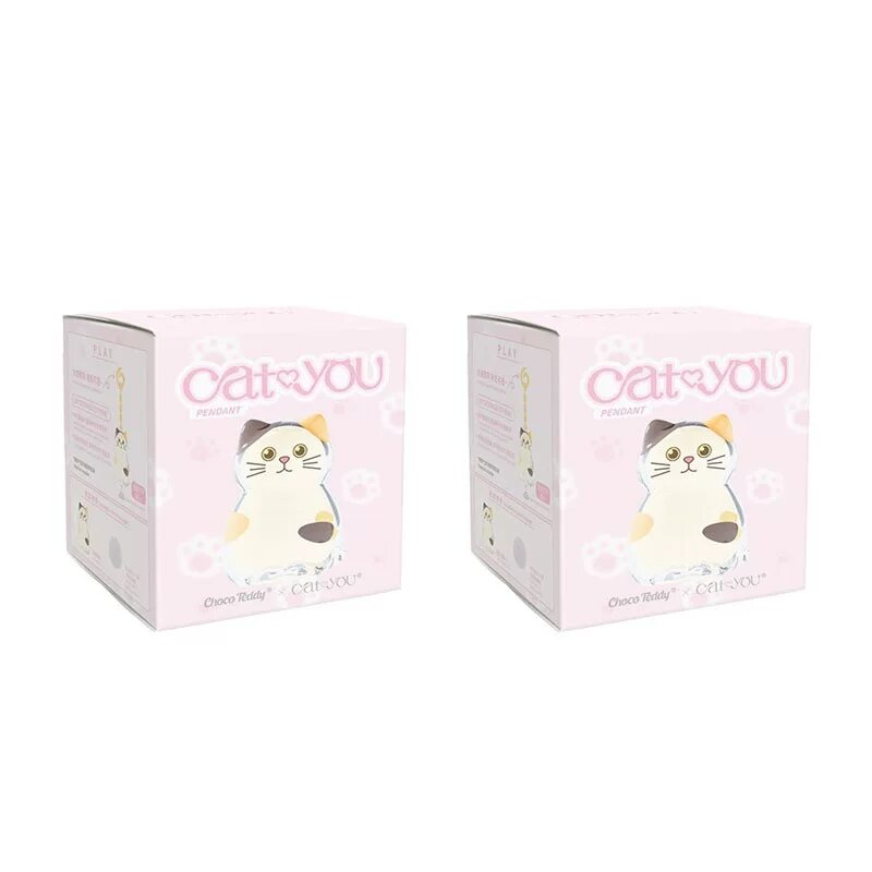 Набор из 2 фигурок от Cat&You: Случайная ключенка для сбора шерсти (2 шт) - Коллекционная игрушка