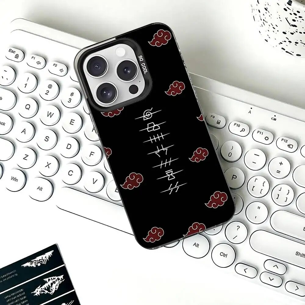 Чехол Для Телефона С Персонажами Аниме Наруто Для iPhone 17/16/15/11/12/13/14 Pro z3, iphone16Pro