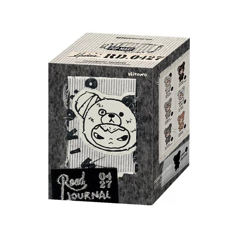 POP MART Small Wild Echo Дорожный журнал 1-е поколение плюшевая фигурка случайная (11 см, 80 г) игрушка