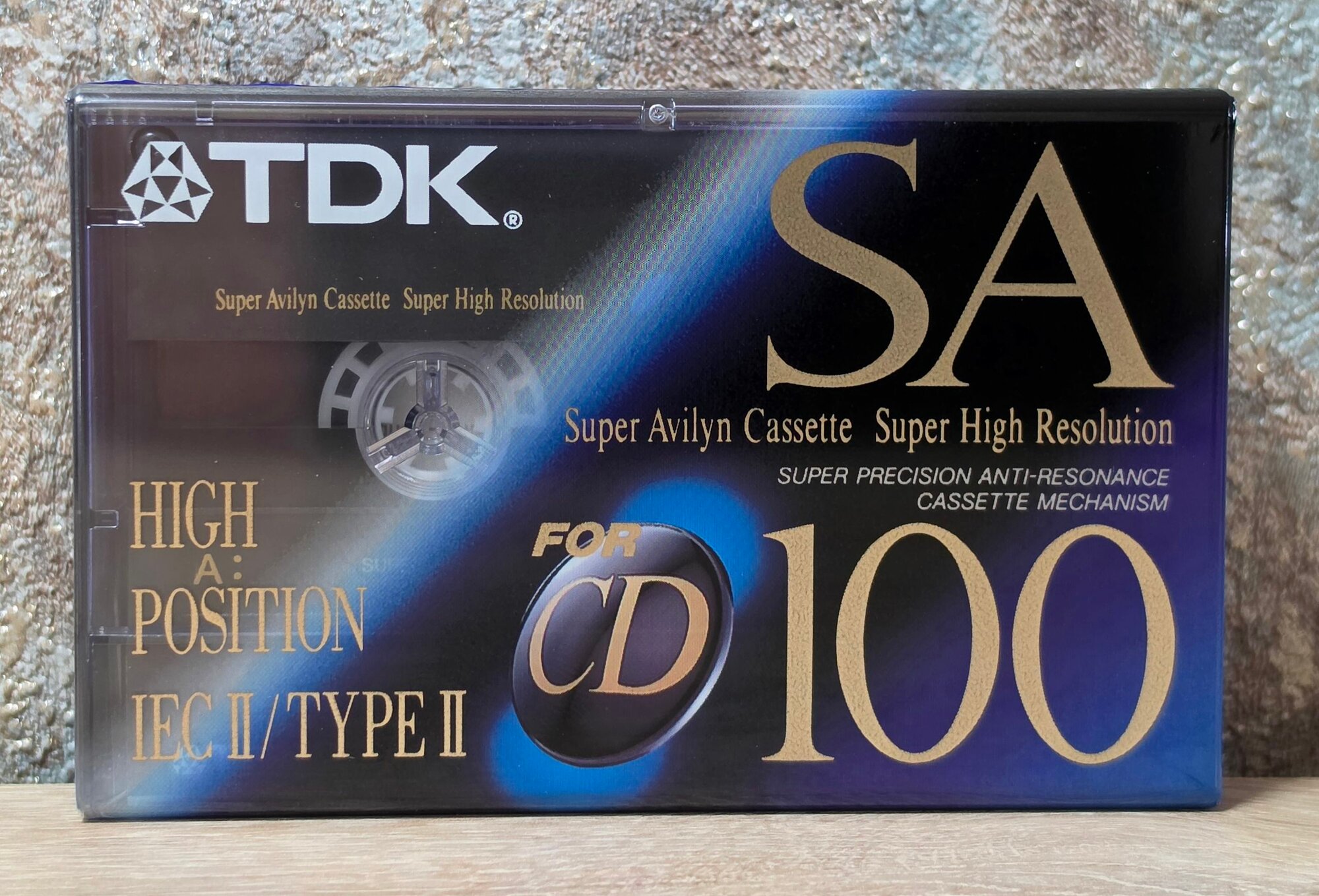 Аудиокассета TDK SA синия
