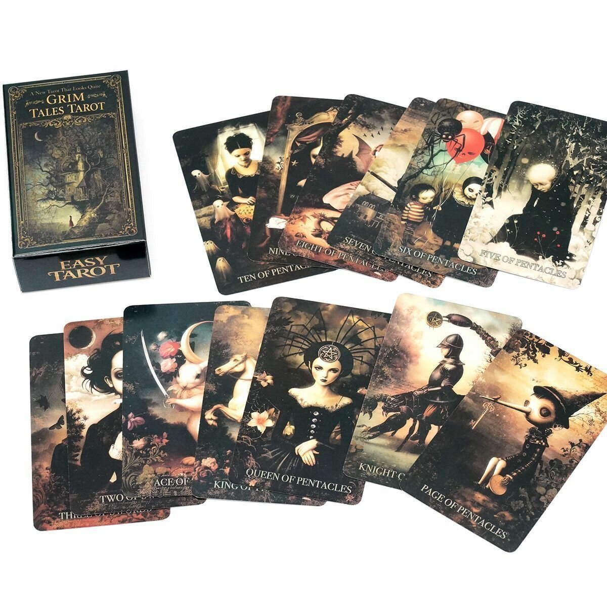 Grim Tales Tarot cards , Карты таро "Мрачные истории"