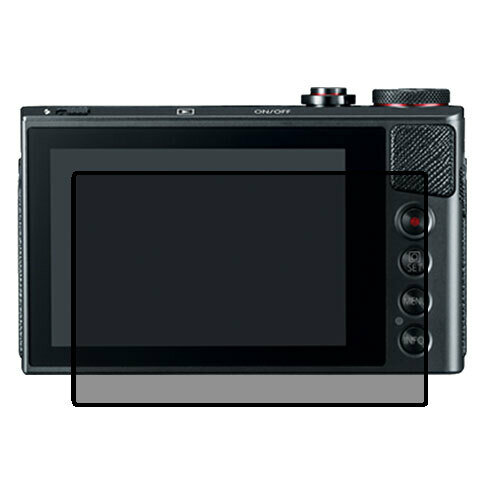 Canon PowerShot G9 X защитный экран для фотоаппарата гидрогель приватная плёнка (силикон)