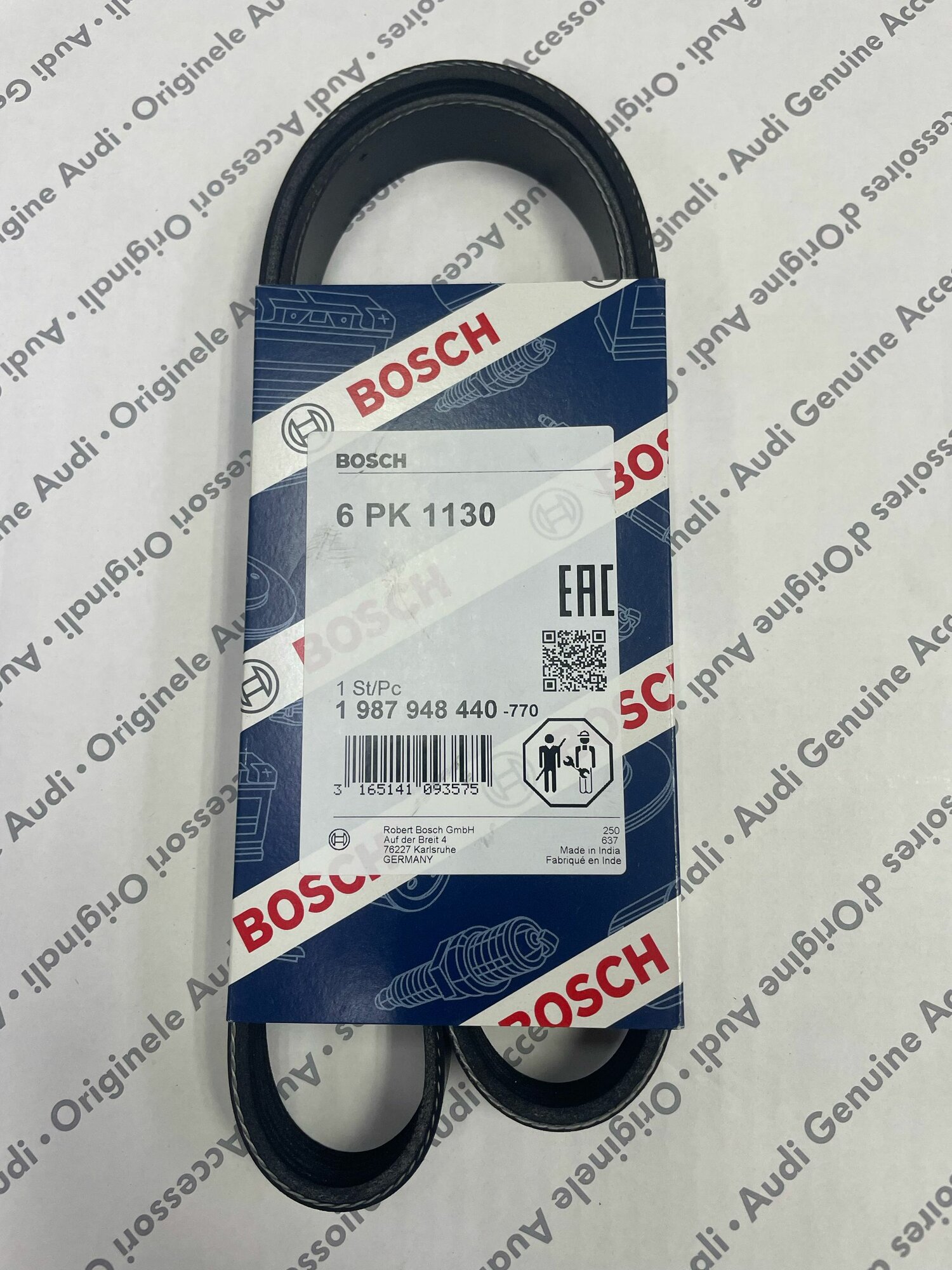 Ремень приводной поликлиновой 6PK1130 BOSCH