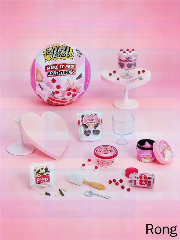 MINI VERSE WITH LOVE Мини-игрушки для самостоятельного изготовления