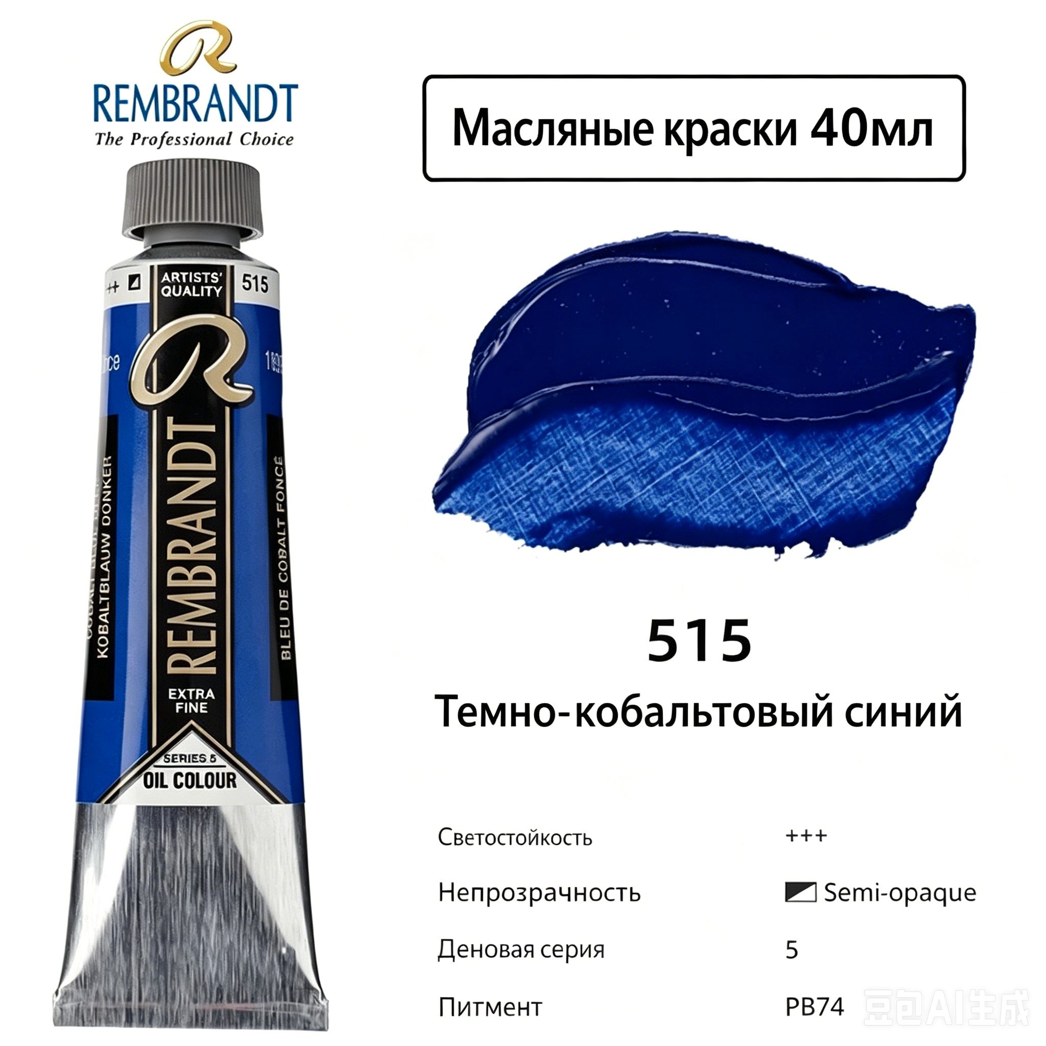Royal Talens Краска масляная 1 шт, 40 мл./ 100 г.