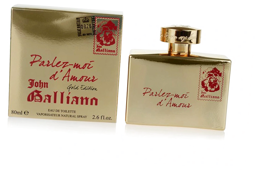 Туалетная вода для женщин John Galliano Parlez Moi D Amour Gold Edition 80 мл - Амур Голд