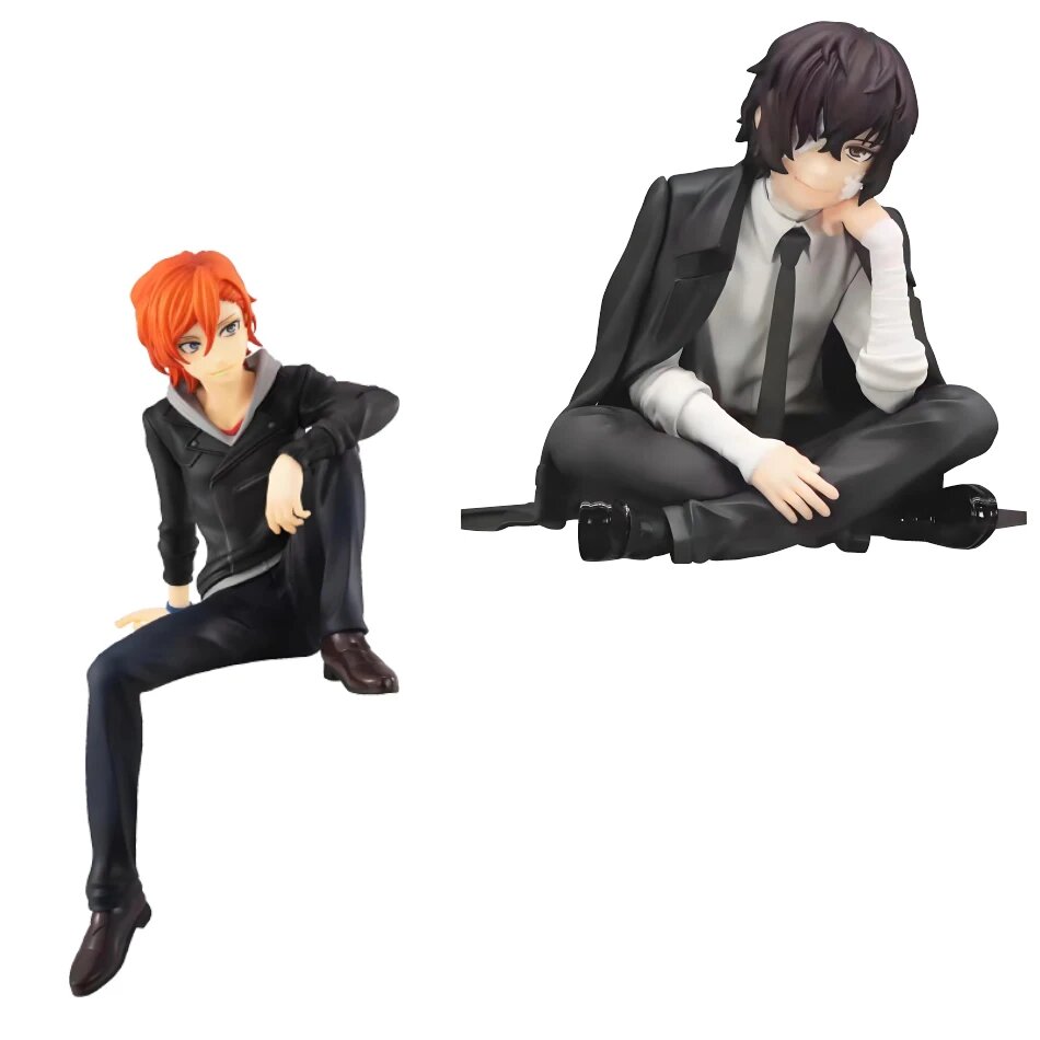 Фигурки Bungo Stray Dogs: Накахара Чуя и Дазай Осаму, 12см, PVC, Color: A and B, No Box
