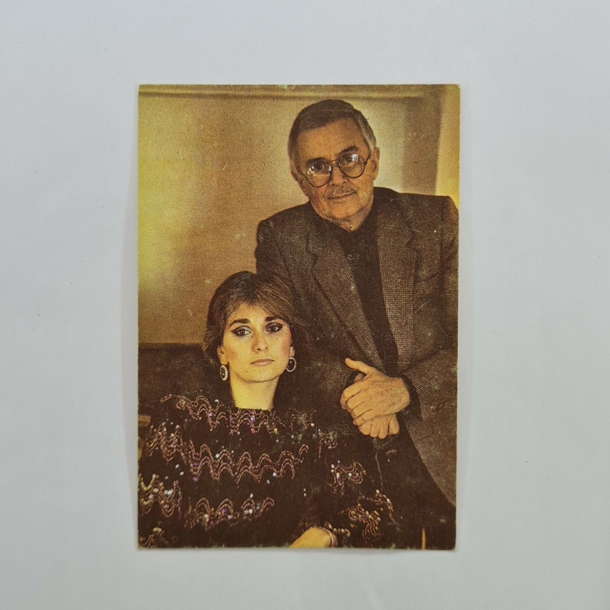 Карманный календарик 1990. Акцент на актерах советского кино и их роли. Календарь винтажный