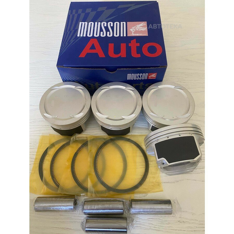 Поршень кольца комплект Kia/Hyundai 24L G4KE new на 1 цилиндр MOUSSON SPRG4KENSTD