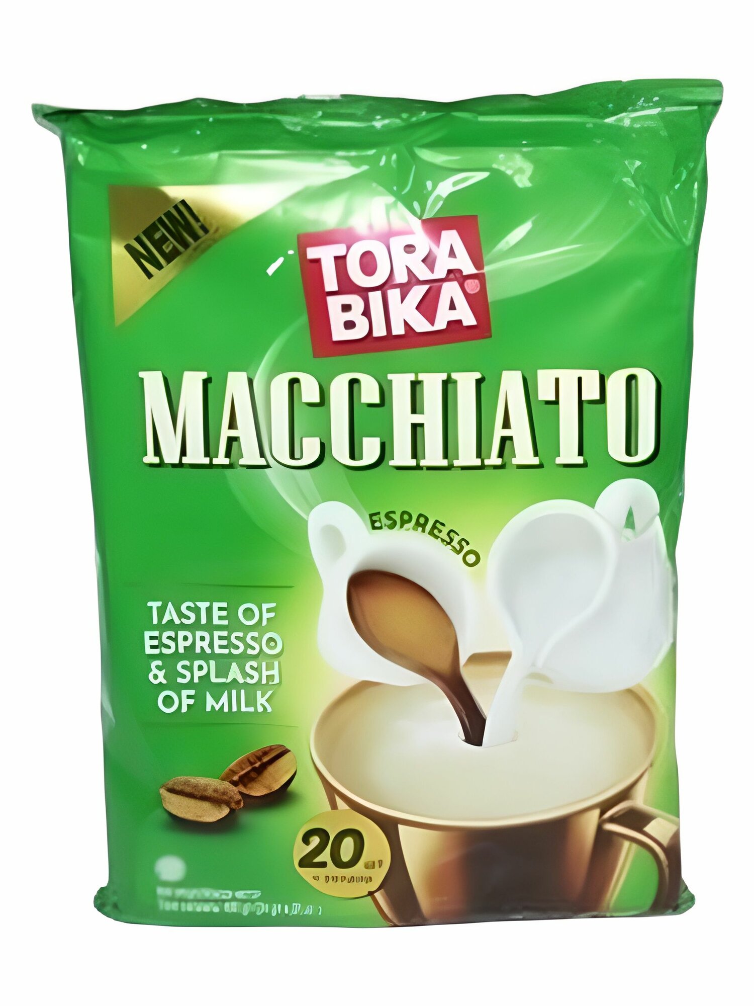 Напиток кофейный ToraBika Espresso Macchiato (Индонезия) 20 стиков по 25 гр.
