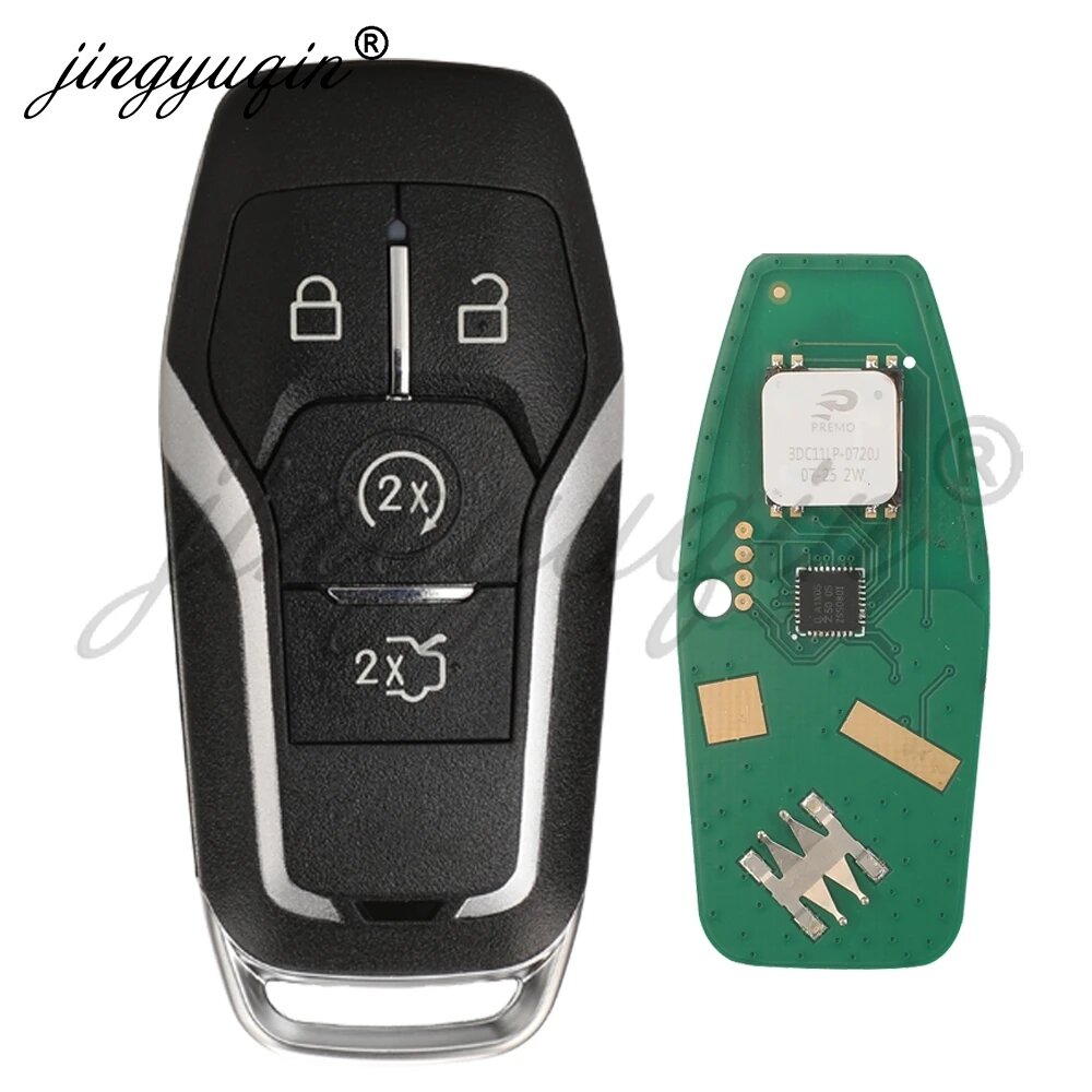 Беспроводной Смарт-брелок 433/434/868 МГц ID49 Для Ford Mustang Mondeo Kuga 433.92Mhz, 1 Full Key