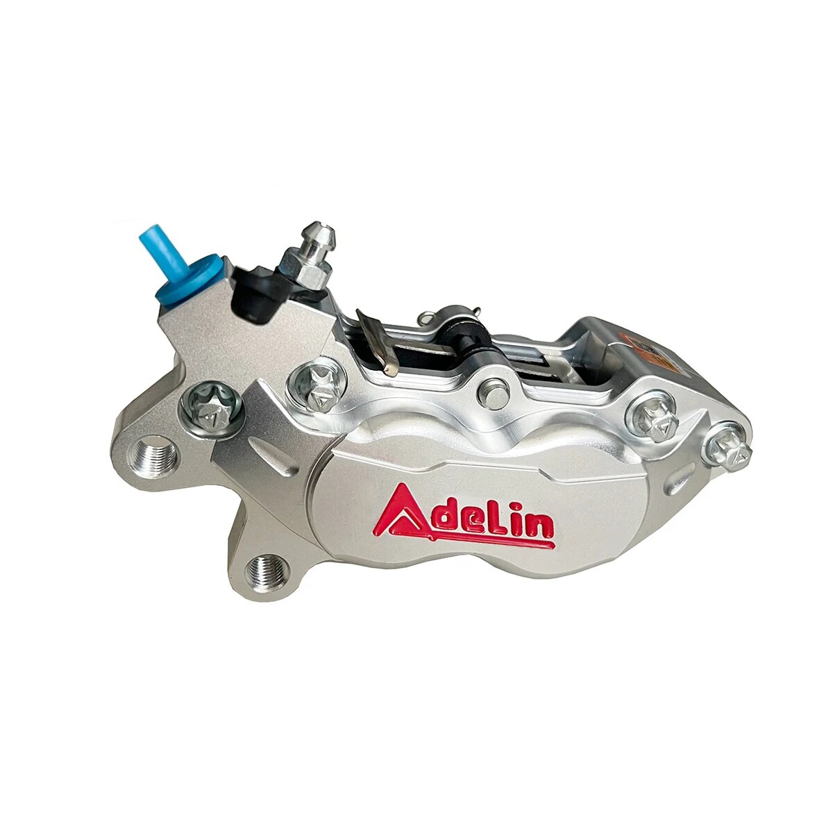 Тормозной суппорт Adelin ADL-7 ADL-20 HF6/F101 для мотоциклов, дисковый, правый/левый, Silver Left