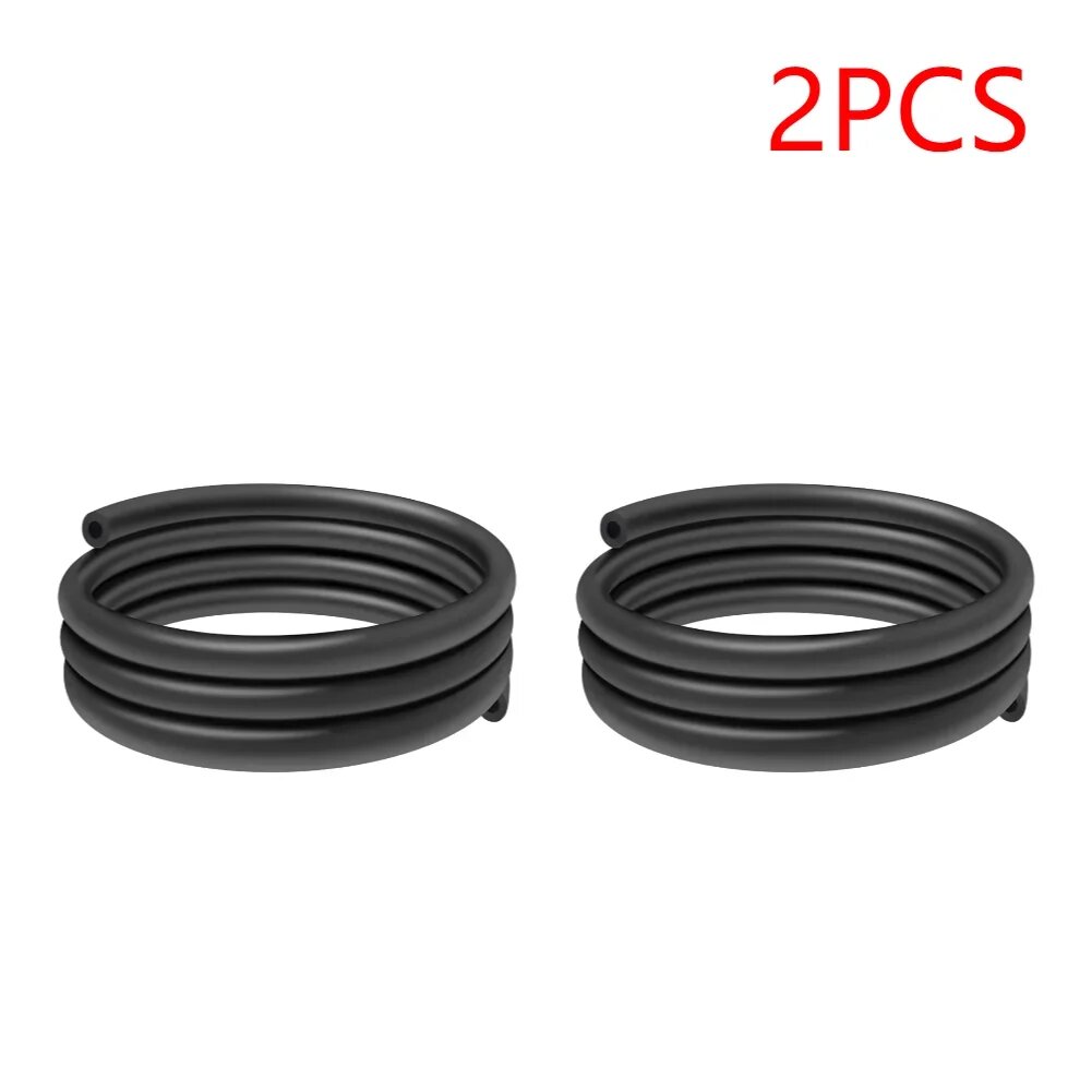 MUQZI Шумопоглощающие Трубки для Велосипедных Тросов Black 1.6M 2PCS
