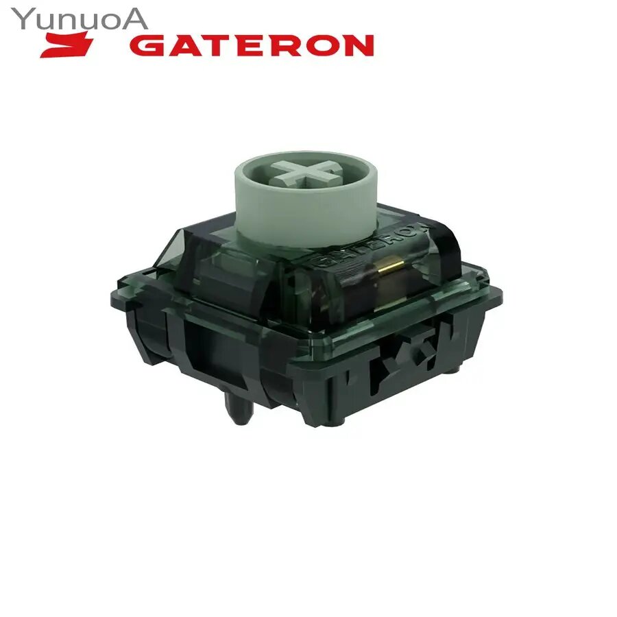 Магнитный тактильный свитч GATERON Jade Emerald Heavy, комплект из 10 единиц, представлен к продаже.