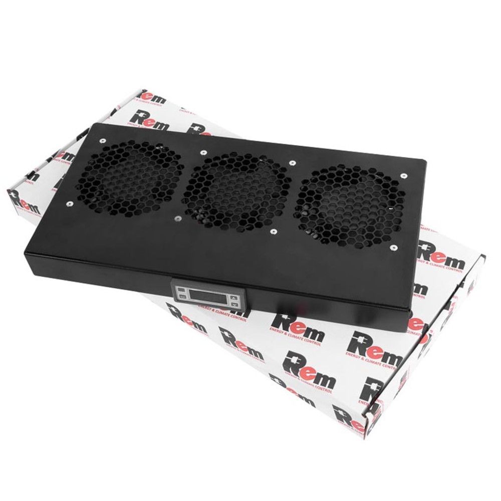 ЦМО R-FAN-3K-1U-9005 Модуль вентиляторный 19" 1U 3 вентилятора,