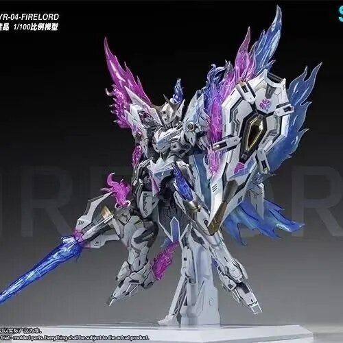 SNAA Gundam/Фигурка-FIRE LORD/Alloy Skeleton Соберите модель/22CM(коробка)/Подарки для мальчиков