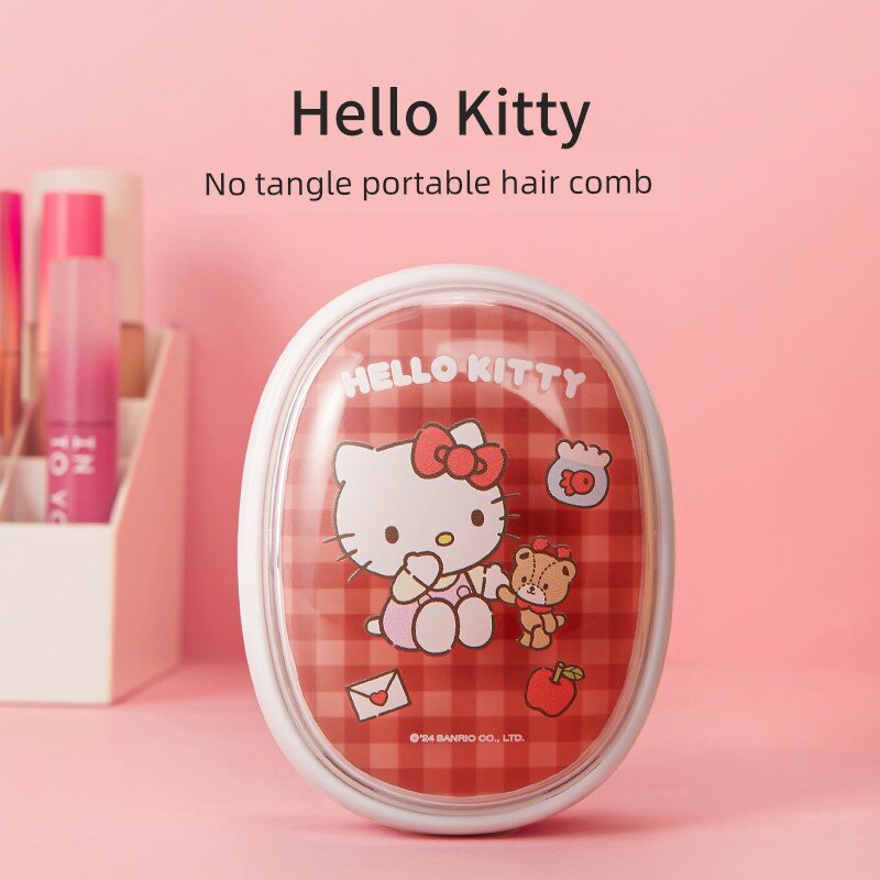 Портативная расческа MINISO Hello Kitty «No Tangle» — это компактная и милая расческа для путешествий. Портативная