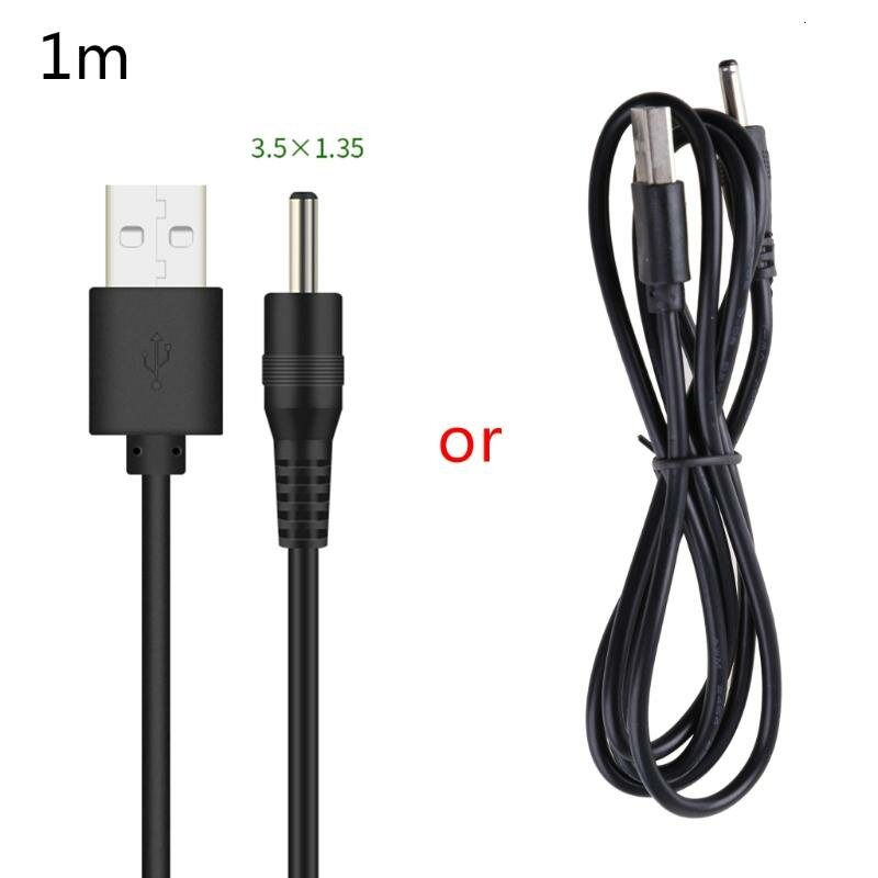 USB-кабель для зарядки 5.5x2.1/2.5/3.5x1.35/4.0x1.7/2.5x0.7 мм, DC/35135 - 1 метр