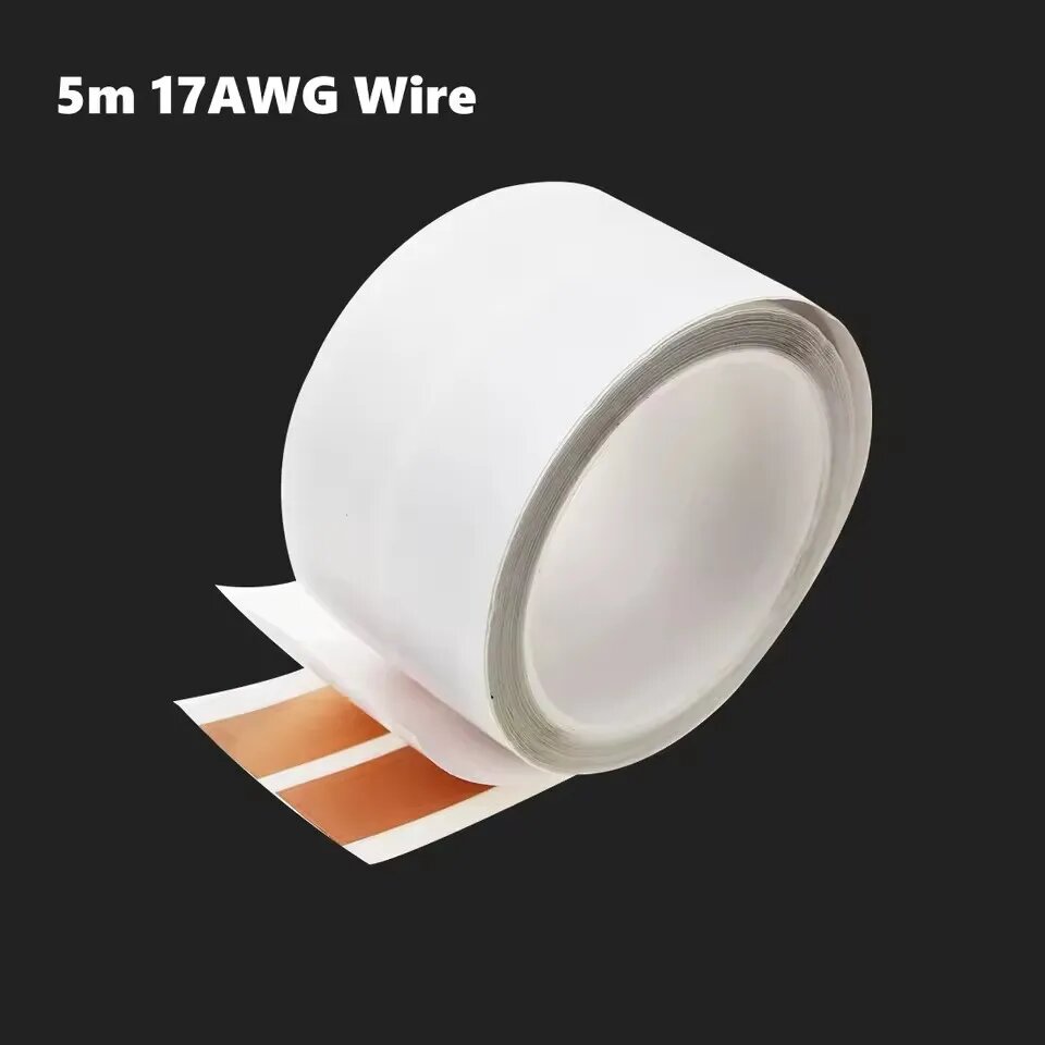 5m 17AWG Wire, плоский кабель