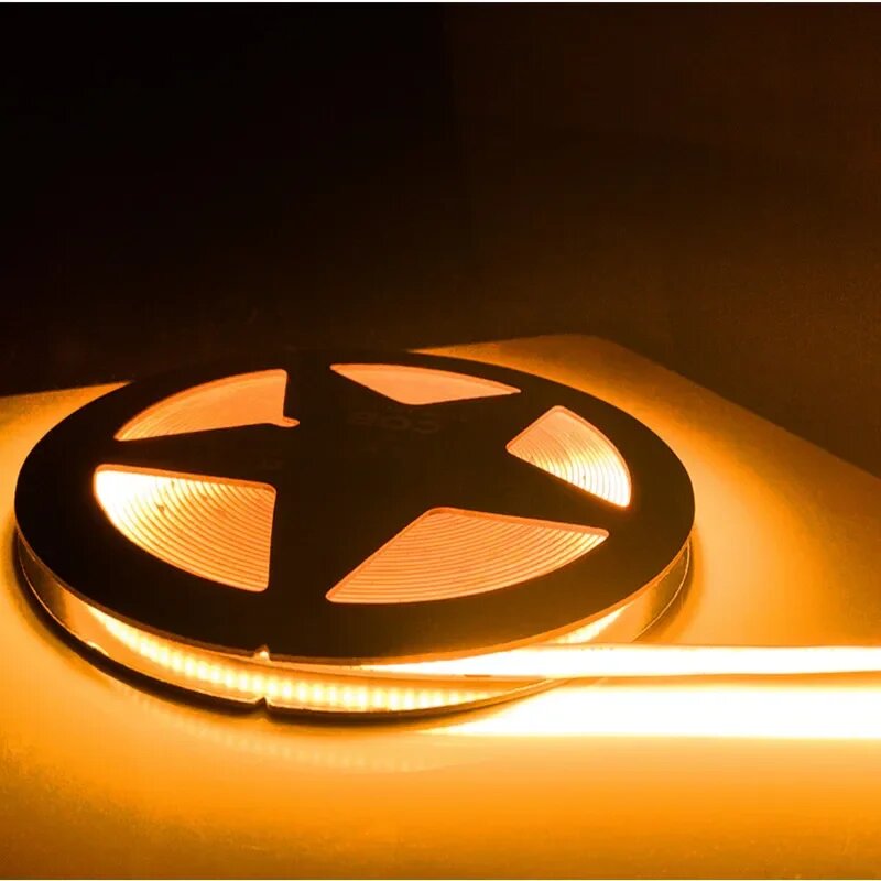 Светодиодная лента Golden yellow 5м, 480 Leds, 12V