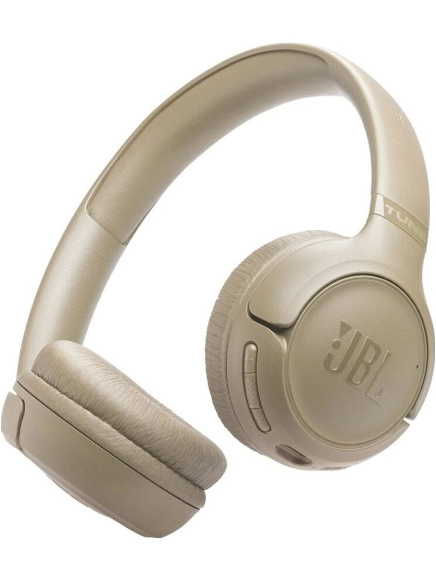 Наушники беспроводные JBL T530BT Beige (JBLT530BTBEGEU)