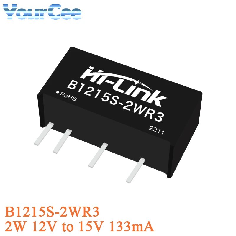 Изолированный модуль питания Your Cee B2403S B2424S B1205S B0509S B0524S Черный, 1pc, B1215S-2WR3