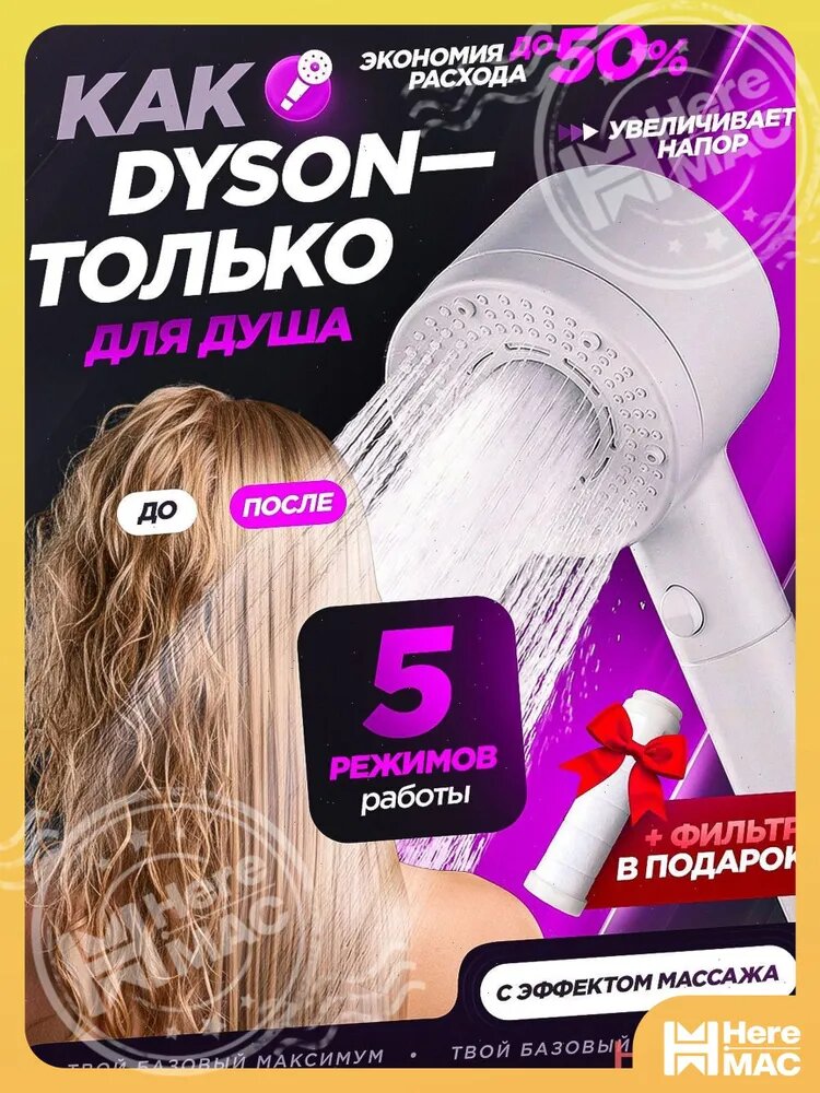 Лейка для душа HEREMAC