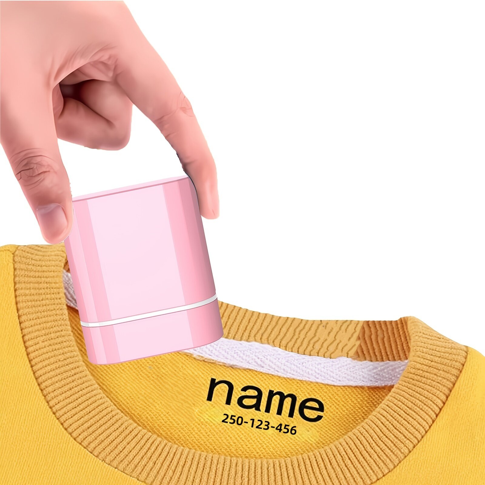 Штамп для нанесения имени на одежду 1 шт, модель D40
